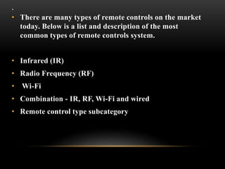 Remote control | PPTX