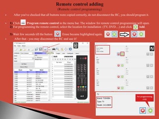 Remote control adding | PPTX