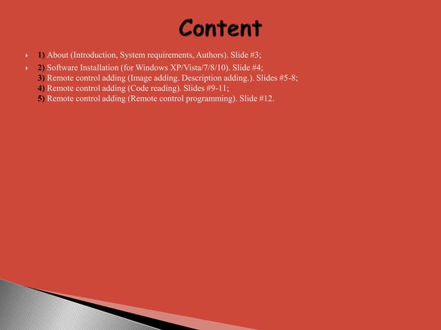 Remote control adding | PPTX