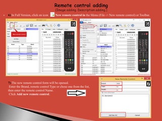 Remote control adding | PPTX