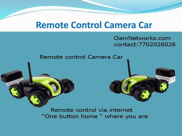 Remote control camera car | PPT
