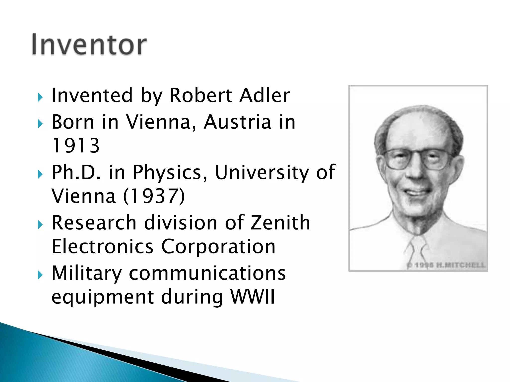 Remote Control Invention | PPT