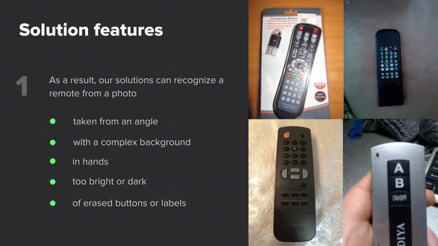 Remote control object recognition - Evergreen | PDF