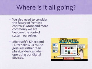 Remote Controls - HCI - Assignment 1 | PPT