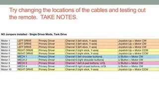 Remote control test | PPTX