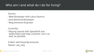 Remote debugging of Application in Kubernetes | PPT
