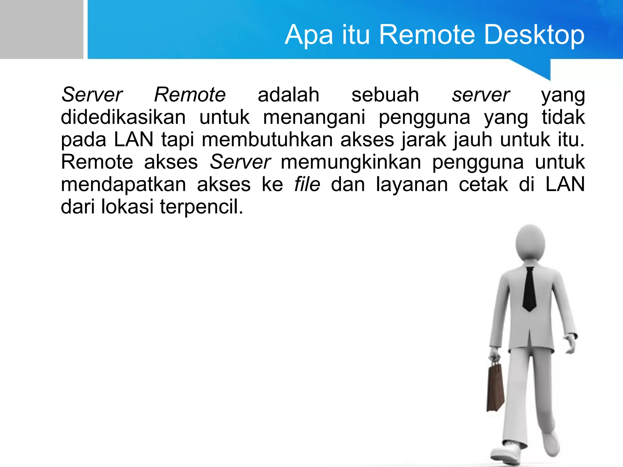 Remote Desktop | PPT