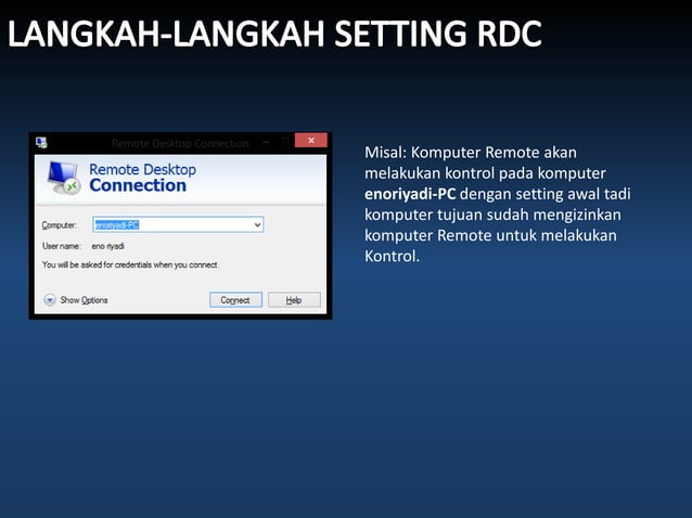 Remote desktop connection | PPTX