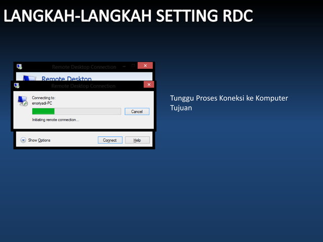 Remote desktop connection | PPTX