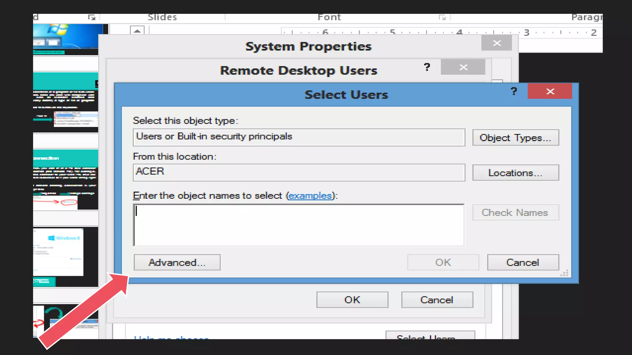 Remote desktop connection | PDF