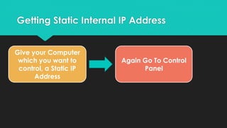 Remote desktop connection | PDF