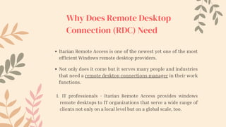 Most Trusted Remote Desktop Connection (RDC) | PDF