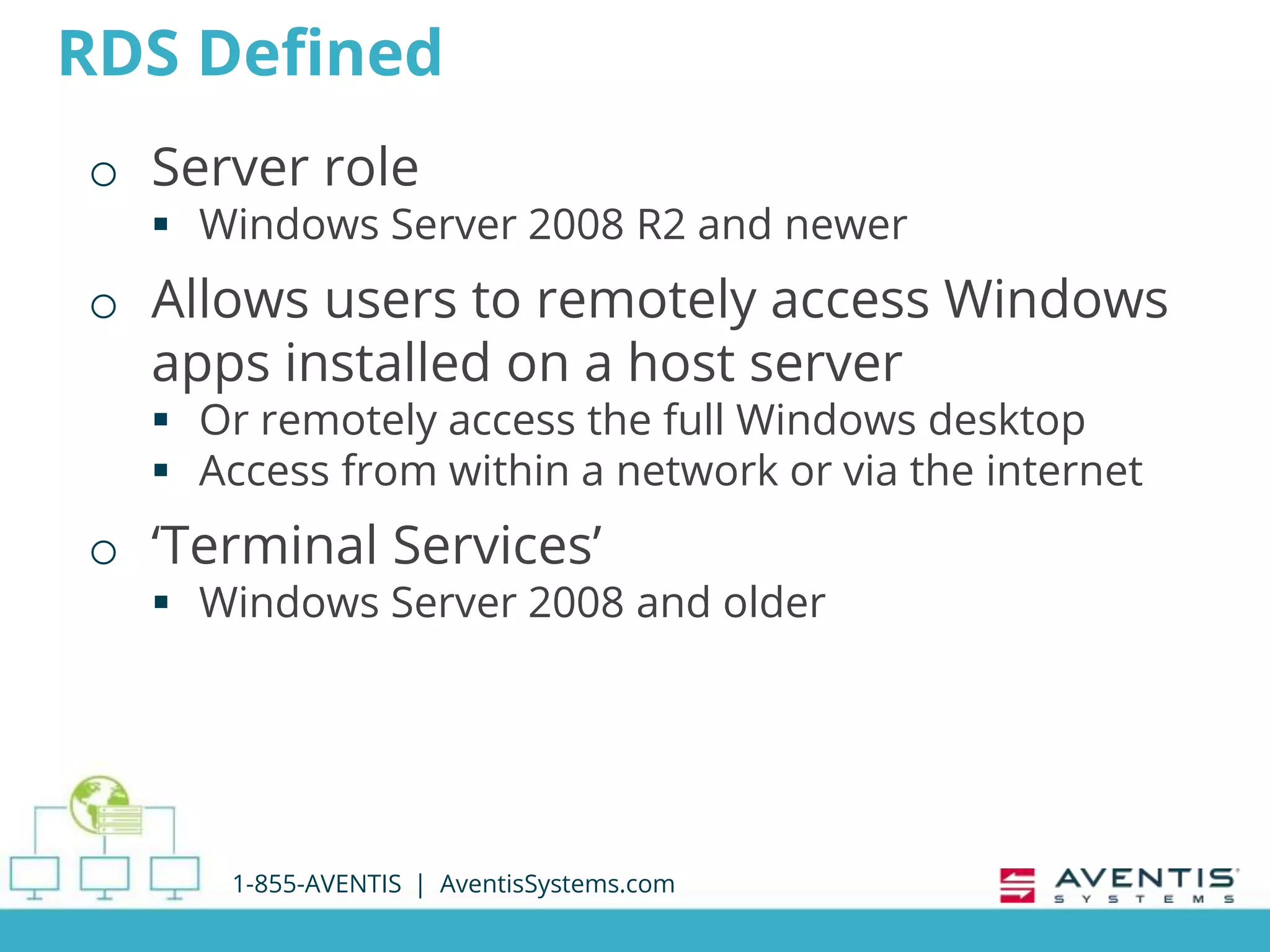 Remote Desktop Services - Who Needs It? | PPT