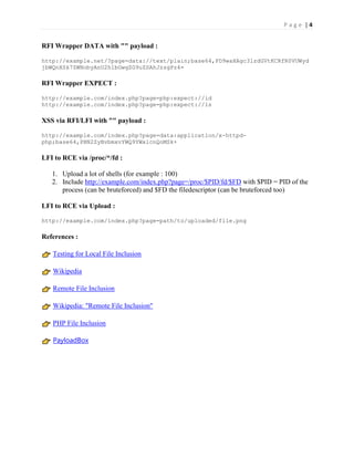 Remote File Inclusion / Local File Inclusion [Attack and Defense ...