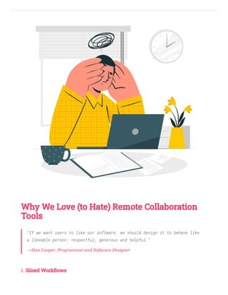 Remote First Team Collaboration Tool | PDF