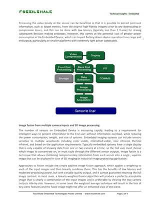 Remote HD and 3D image processing challenges in Embedded Systems | PDF