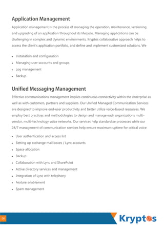 Remote Infrastructure Management Services | PDF | Cloud Computing | Internet