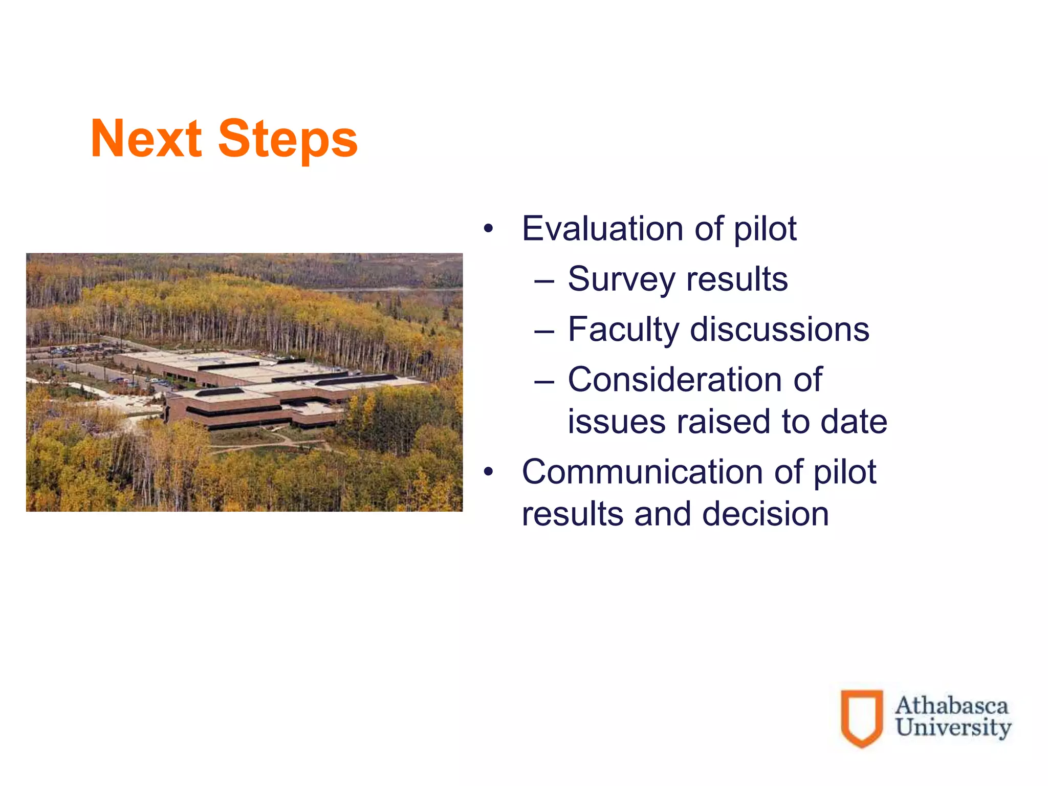 Remote Invigilation at Athabasca University | PPT