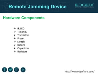 TV Remote Jammer | 555 Timer Projects | Final Year Engineering Projects ...
