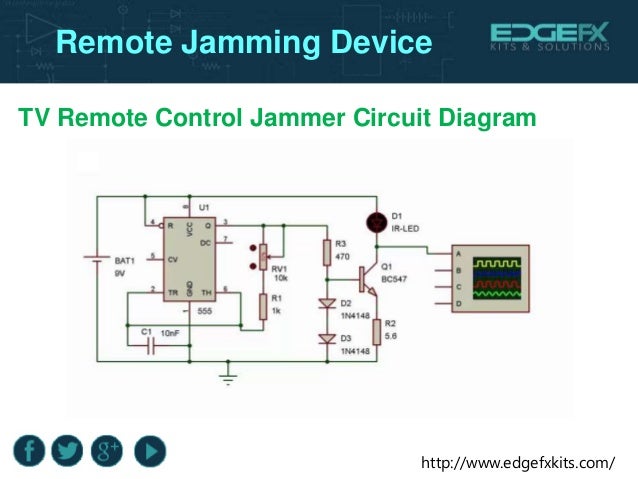 TV Remote Jammer | 555 Timer Projects | Final Year Engineering Projec…