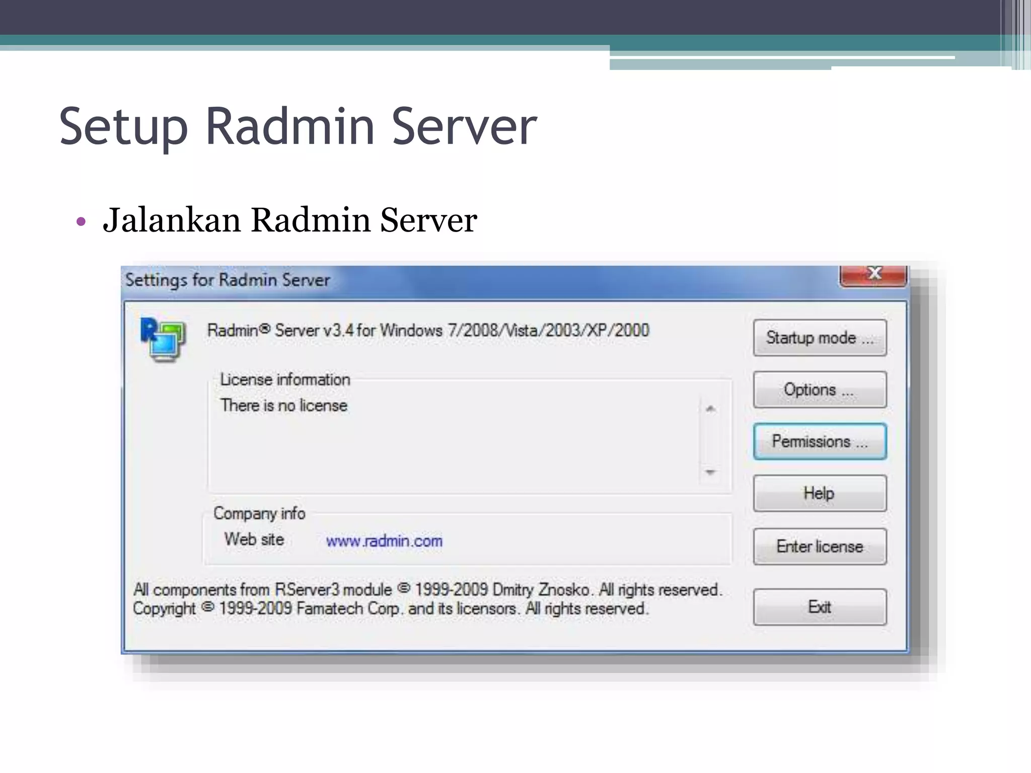 Remote komputer menggunakan radmin | PPTX