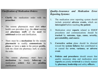 Remote medication order processing | PPT