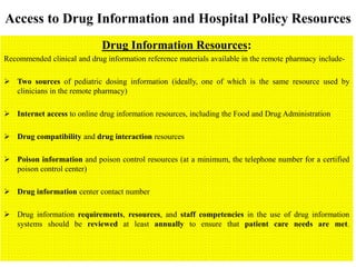 Remote medication order processing | PPT