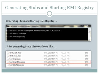 Remote method invocation | PPT