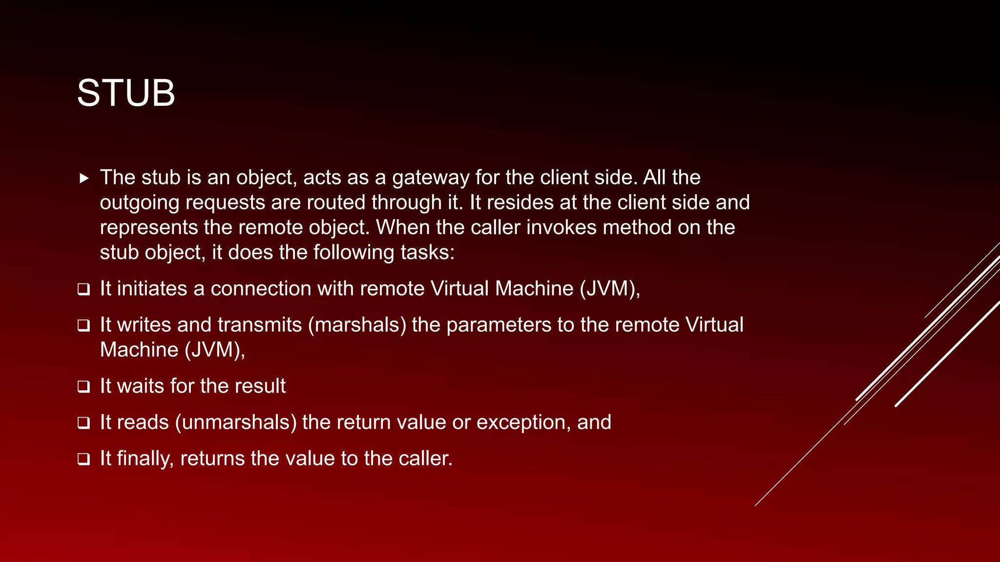 Remote method invocation | PPT