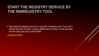 Remote method invocation | PPT