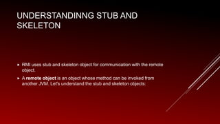 Remote method invocation | PPT