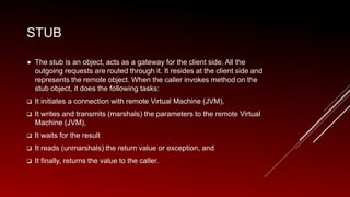 Remote method invocation | PPT