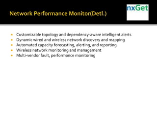 Remote network management nxget | PPTX | Computer Networking | Computing