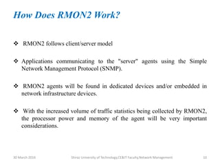 Remote network monitoring | PPTX