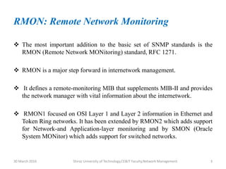 Remote network monitoring | PPTX