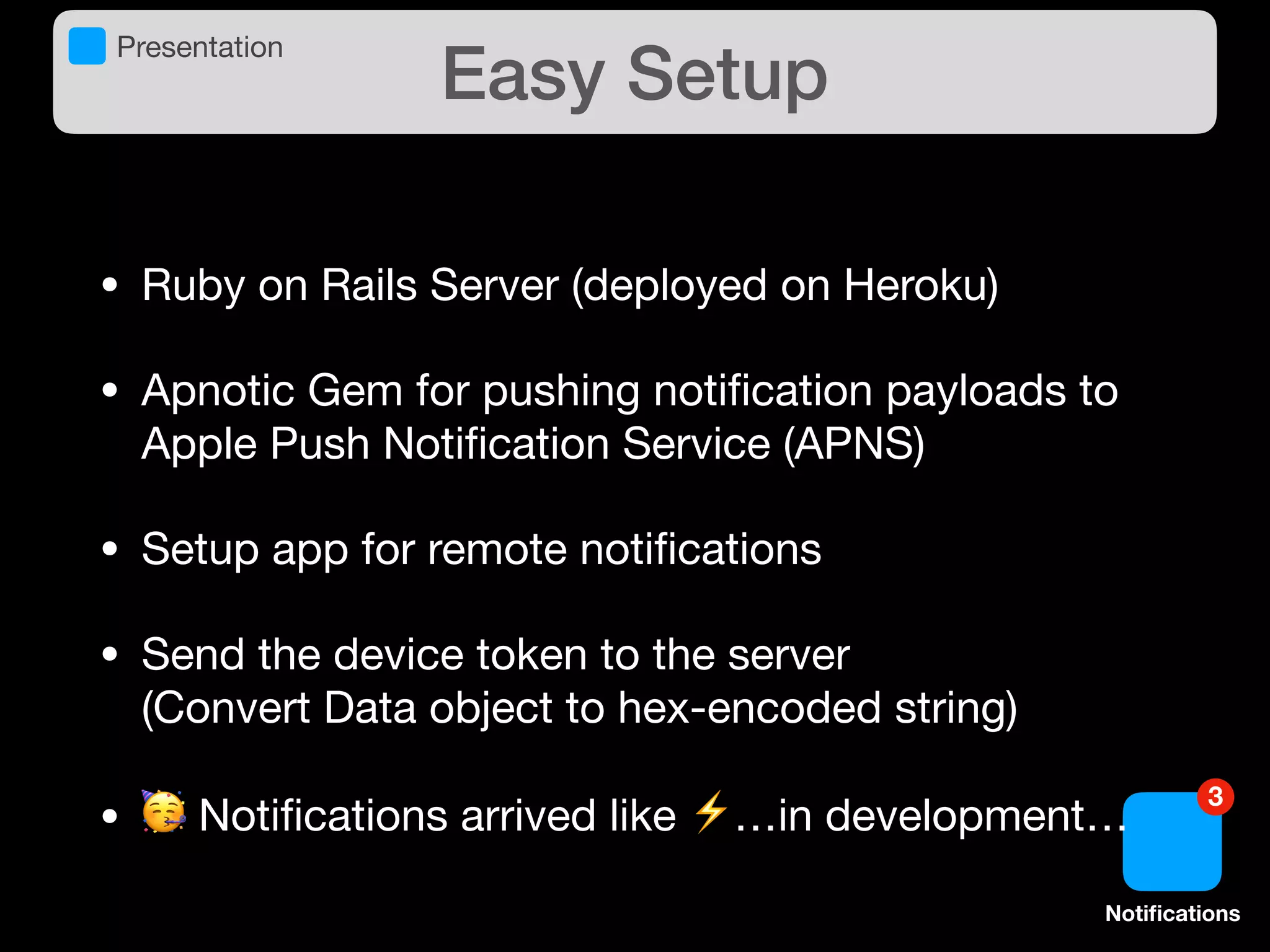 iOS Remote Notifications | PPT