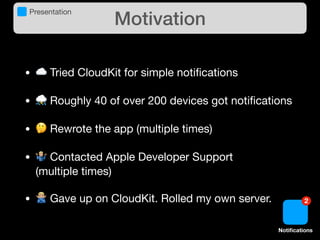 iOS Remote Notifications | PPT