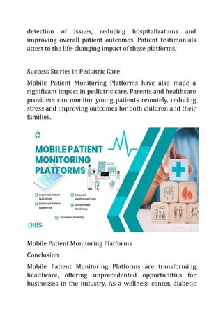 Remote Patient Monitoring Platforms.pdf | Healthcare Industry | Industries