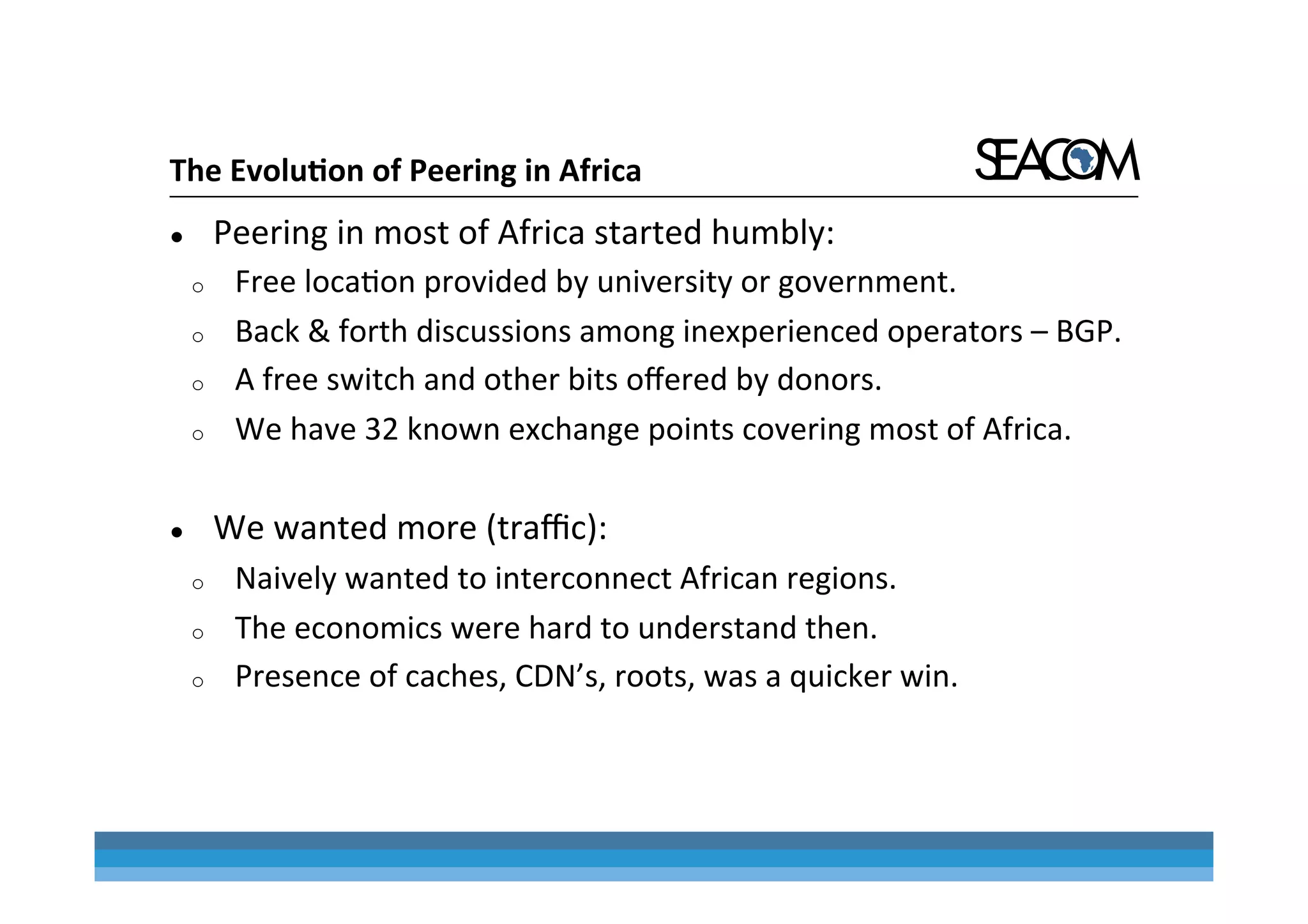 Remote Peering: an African View Point by Mark Tinka | PDF