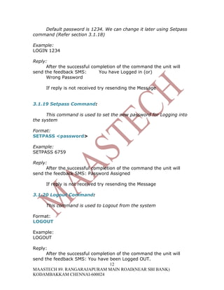REMOTE POWER FAILURE INDICATOR WITH GSM(SMS MESSAGE) | PDF