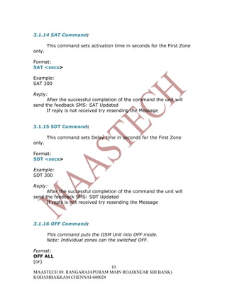 GSM BASED POWER FAILURE INDICATOR WITH SMS TECHNOLOGY | PDF