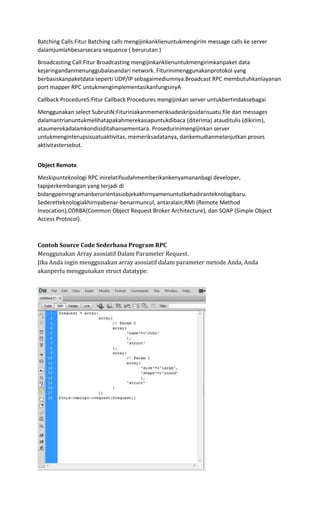 Remote procedure call | PDF