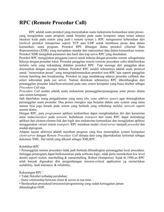 RCP, SOAP, REST | PDF