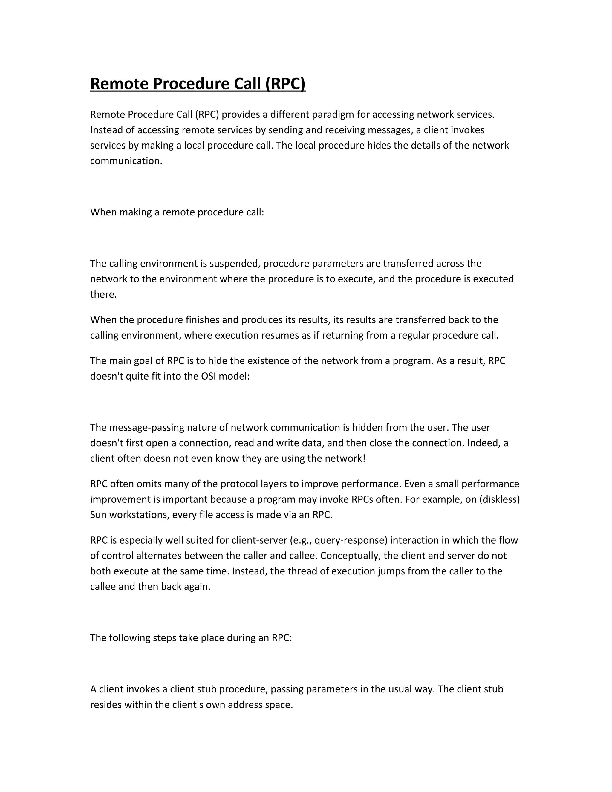 MSB-Remote procedure call | PDF