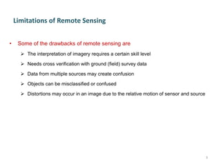 Remote sensing,Introduction and Basic Concepts | PPTX