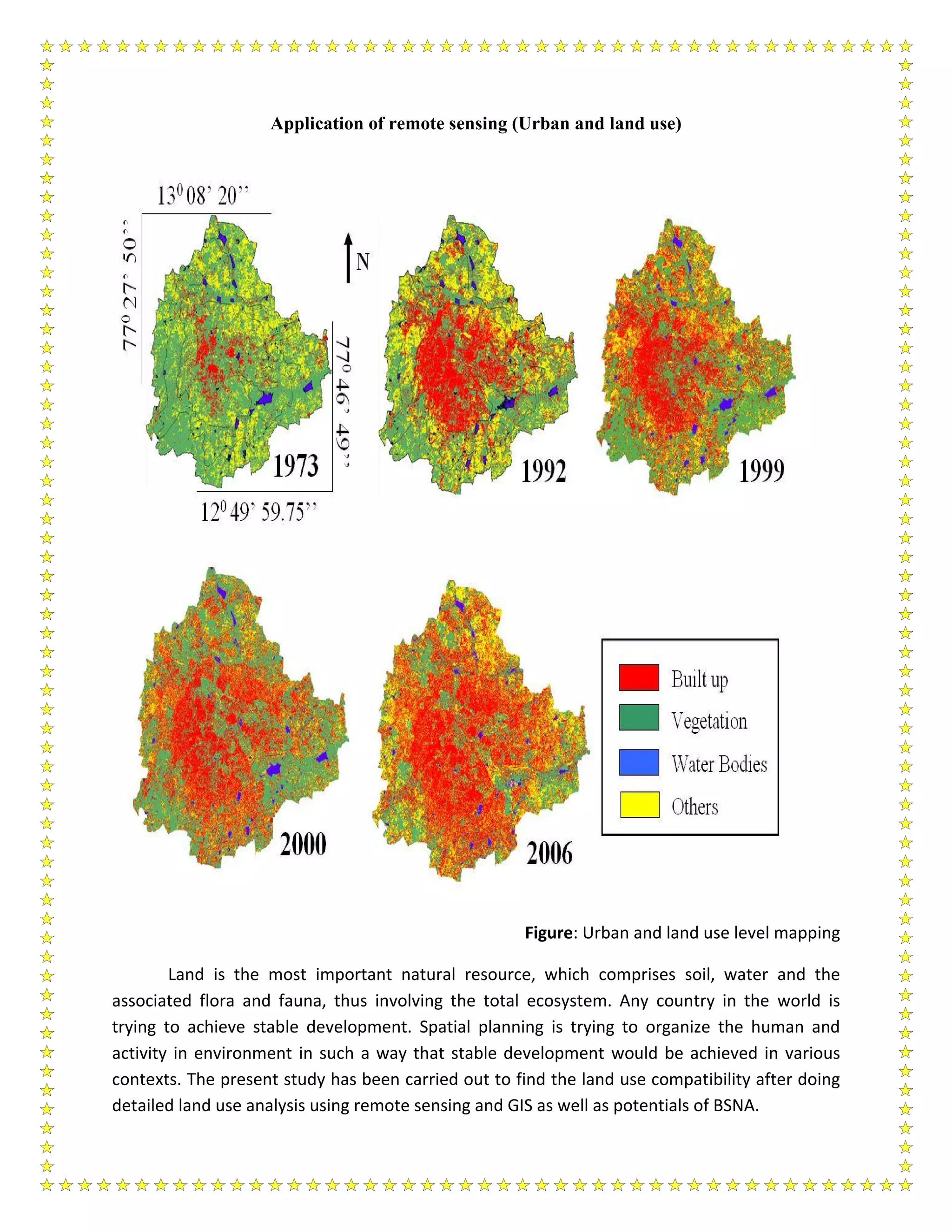 Remote Sensing Pdf Agriculture Industries