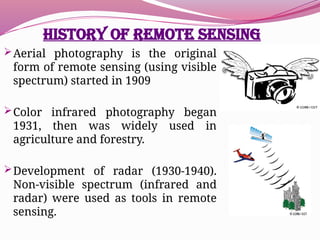 Concept and applications Of remote sensing | PPTX