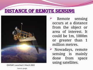Concept and applications Of remote sensing | PPTX