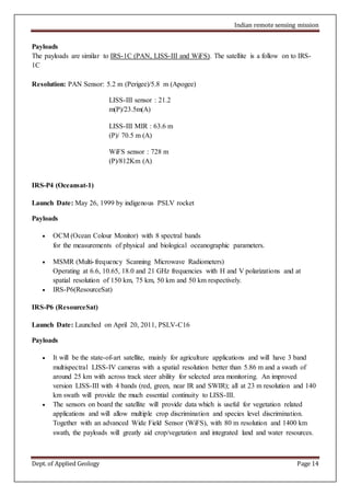 IRS satallites | DOCX