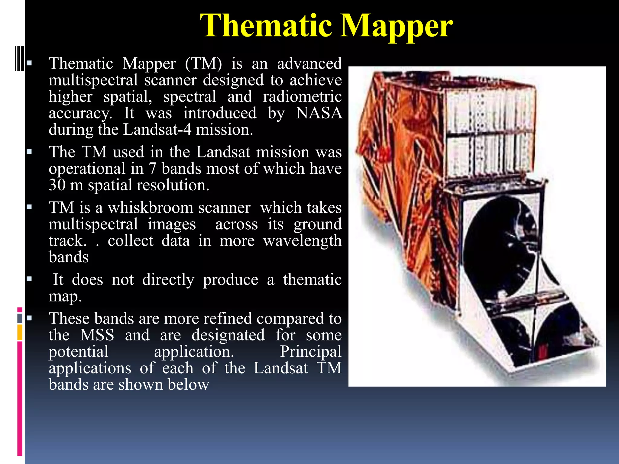 Remote sensing - Scanners | PPTX